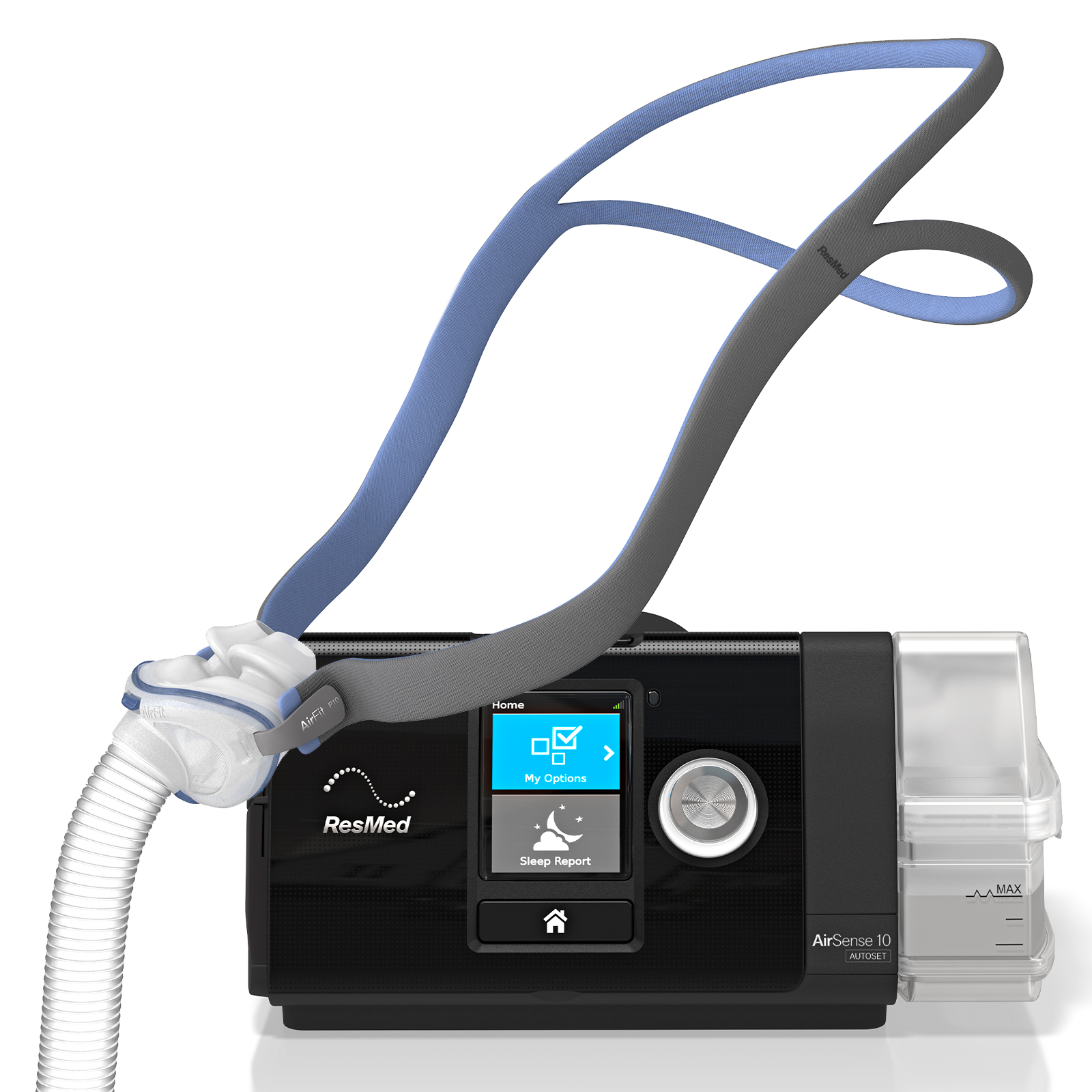 AirSense 10 AutoSet 4G CPAP Machine With Pillow Mask ResMed AirSense 10 AutoSet 4G CPAP Machine With Pillow Mask ResMed